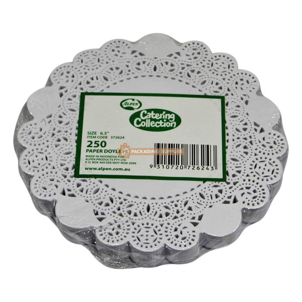 Doyley Lace Pattern Round | Multiple Size Options