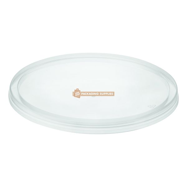 Clear Round Takeaway Container Lids Pack of 50